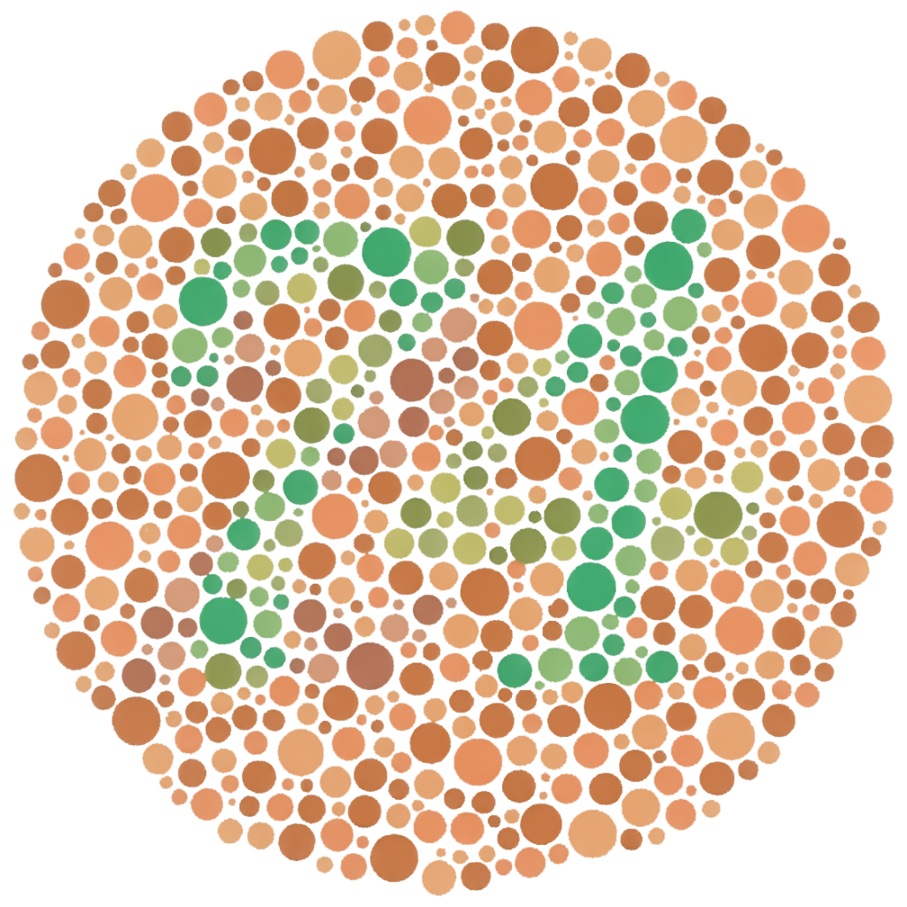 Teste para daltônicos | Teste de visão de cores por Ishihara Teste para ...